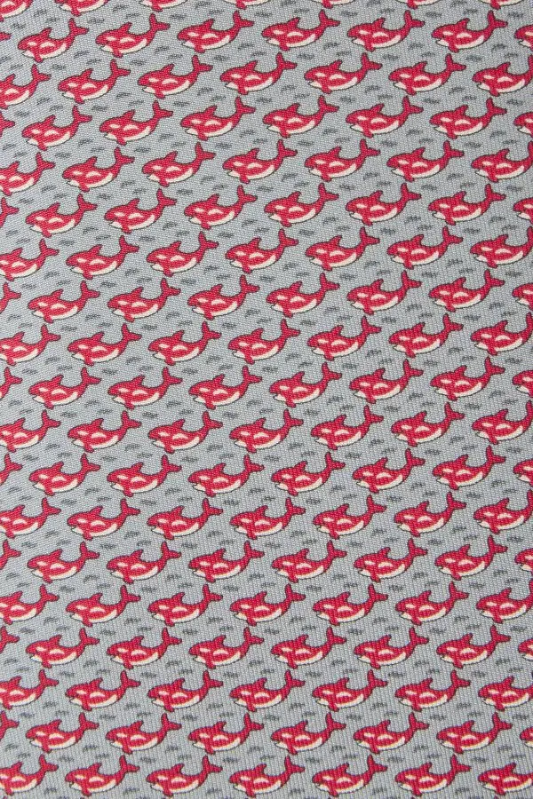 Hermès Silk Neck Tie - Grey