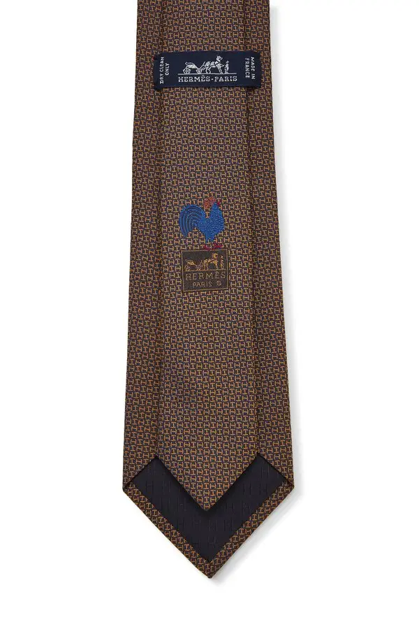 Hermès Jacquard Tie