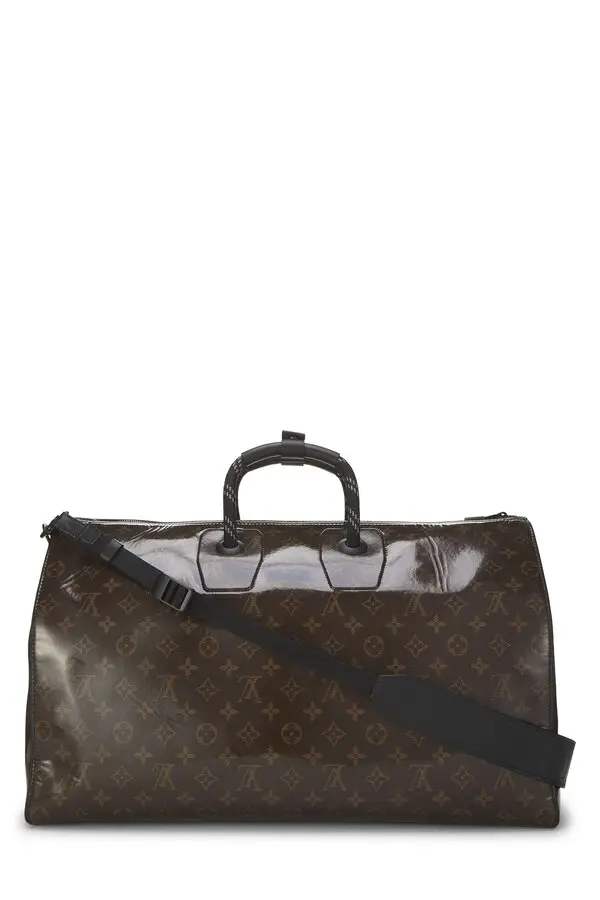 LOUIS VUITTON Keepall Bandouliere 50 Monogram Glaze - Brown