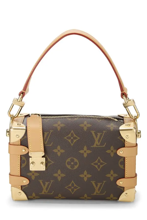 LOUIS VUITTON Monogram Canvas Side Trunk - Brown