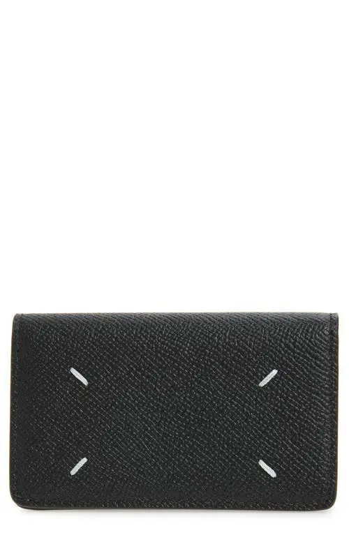MAISON MARGIELA Four Stitches Leather Card Holder