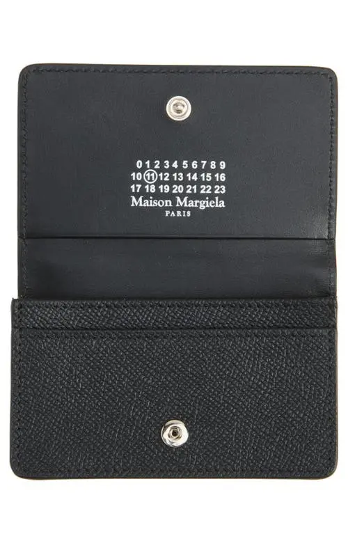 MAISON MARGIELA Four Stitches Leather Card Holder