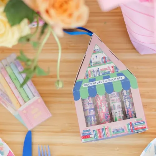 JOLLITY & CO Book Store Lip Balm Set