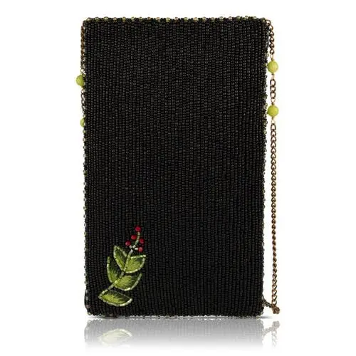 MARY FRANCES ACCESSORIES Enchanting Evening Crossbody Phone Bag
