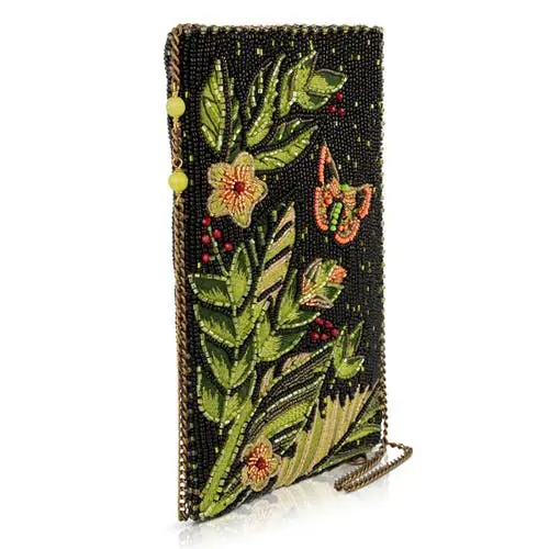MARY FRANCES ACCESSORIES Enchanting Evening Crossbody Phone Bag