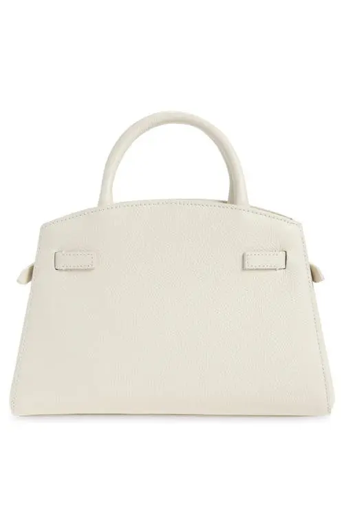 DEMELLIER The Small Hudson Leather Tote - Chalk