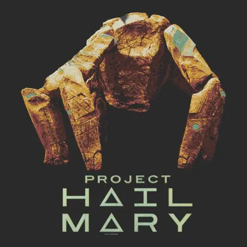 PROJECT HAIL MARY Rocky The Alien Short Sleeve Graphic T-shirt