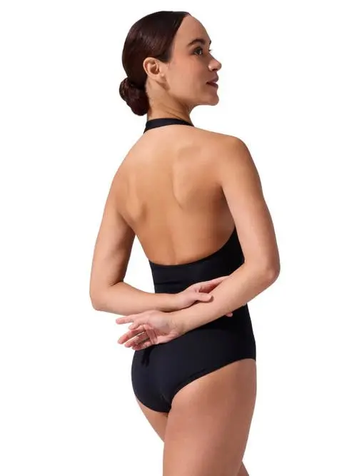 CAPEZIO Team Basics Halter Leotard - Black