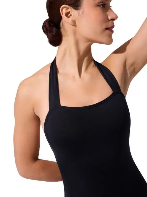 CAPEZIO Team Basics Halter Leotard - Black