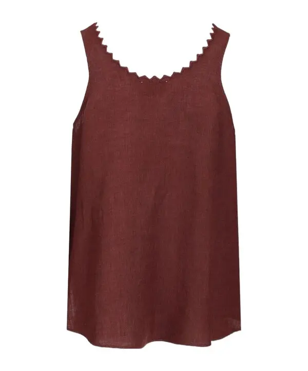 FORTE_FORTE Crew-neck Tank Top