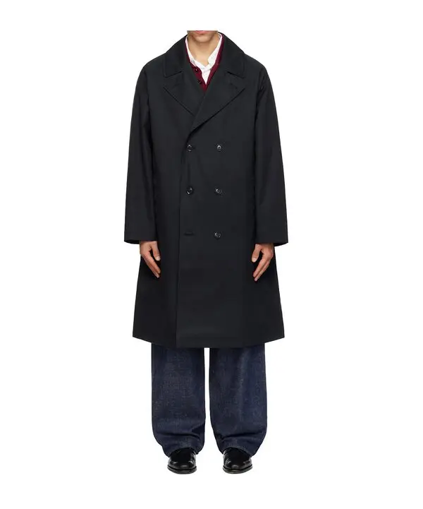 Nanamica Double-breasted Gore-tex Epe Waterproof Overcoat