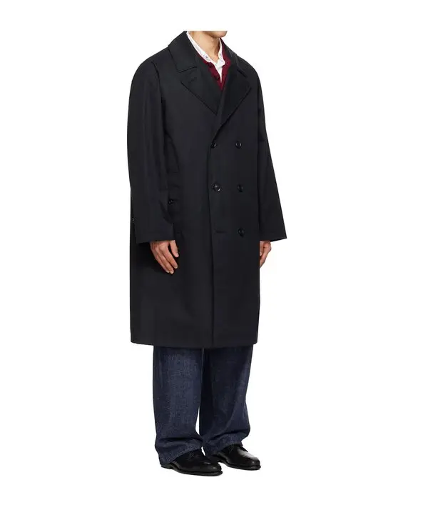 Nanamica Double-breasted Gore-tex Epe Waterproof Overcoat