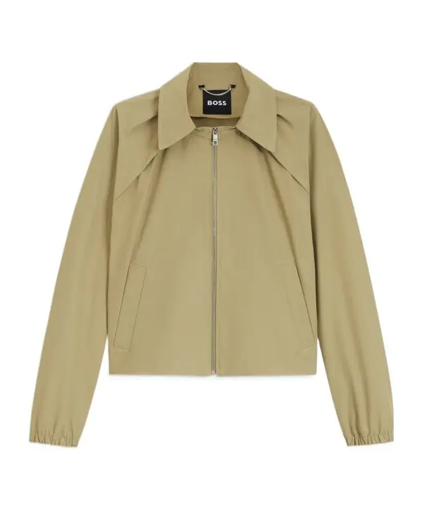 Hugo Boss Water-repellent Cotton Blend Jacket