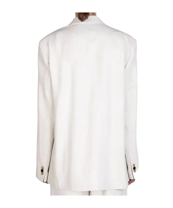 ALYSI Notched Lapel Button-fastening Jacket