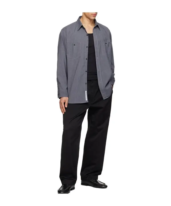 Nanamica Wool Blend Poplin Shirt