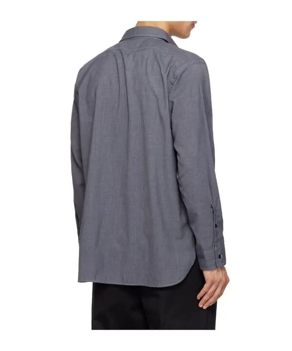 Nanamica Wool Blend Poplin Shirt