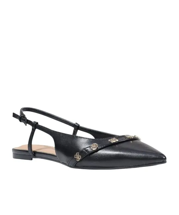 Guess Point-toe Flat Pumps