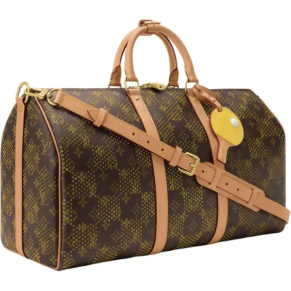 LOUIS VUITTON Keepall Bandouliere 50 Monogram Canvas Bag