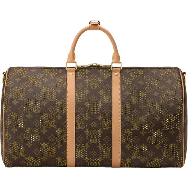 LOUIS VUITTON Keepall Bandouliere 50 Monogram Canvas Bag