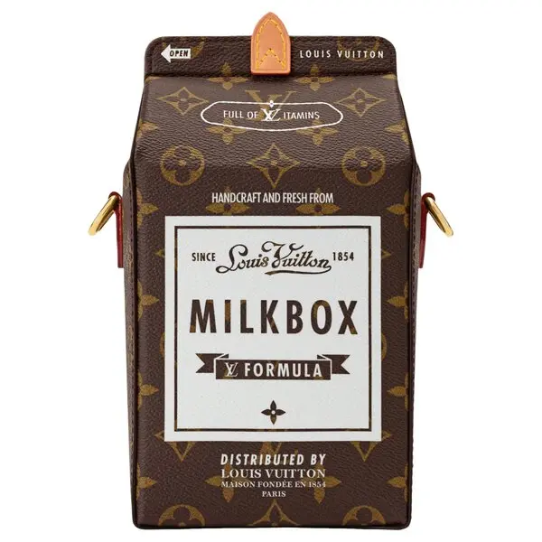 LOUIS VUITTON Monogram Milkbox Bag