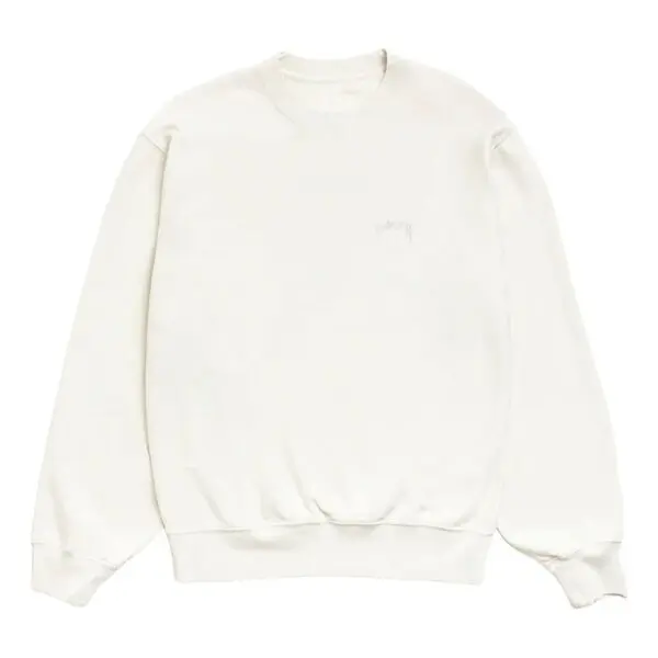 StÜssy Lightweight Terry Crew - Stone