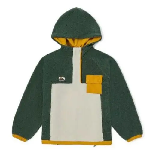 VANS Hairy Pullover Hoodie - Duck Green/multi-color