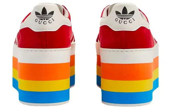 Adidas X Gucci Gazelle Platform Sneakers