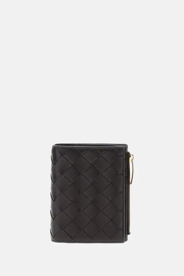 Bottega Veneta Leather Card-holder Intrecciato - Multicolor