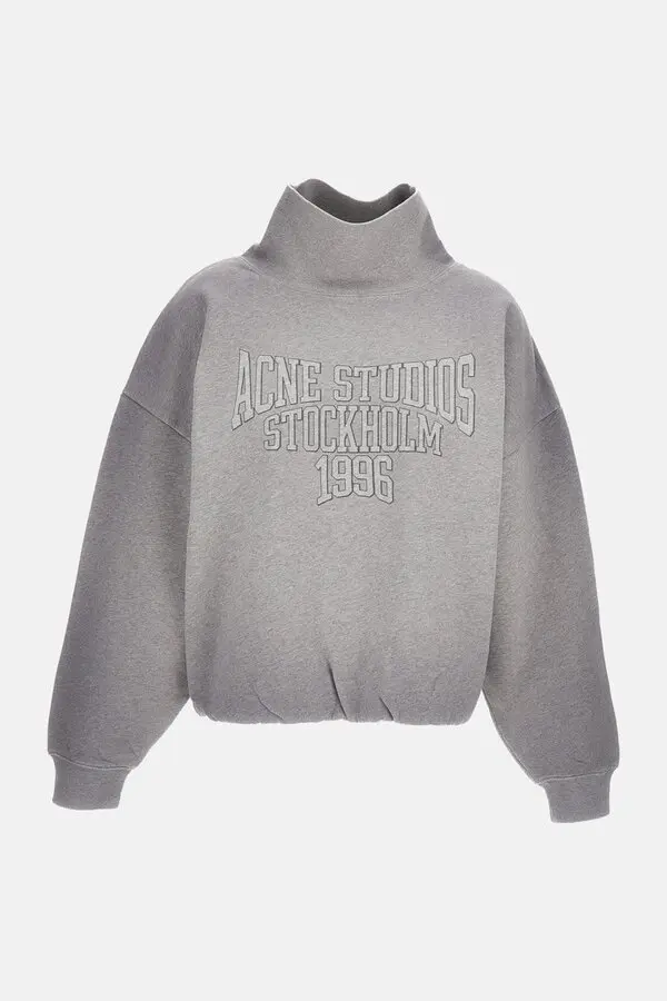 Acne Studios High Neck Sweatshirt - Multicolor