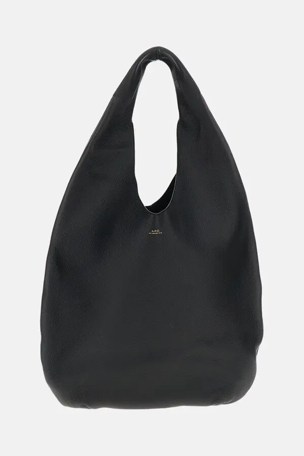 A.p.c. Le Neige Grained Leather Tote Bag - Multicolor
