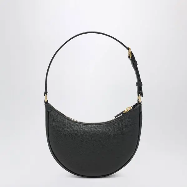 Valentino Garavani Vlogo Signature Mini Hobo Bag - Black
