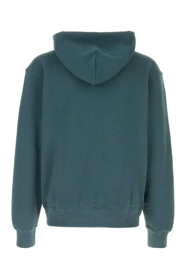 Kenzo Petrol Blue Cotton Sweatshirt