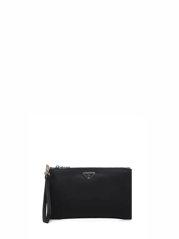 Prada Accessori Pelletteria Black Pouch