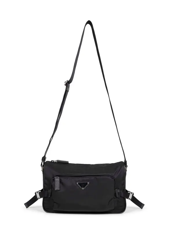 Prada Viaggio Black Medium Crossbody Bag