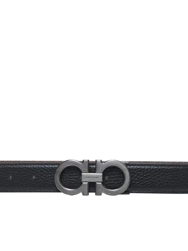 FERRAGAMO Gancini Reversible Leather Belt