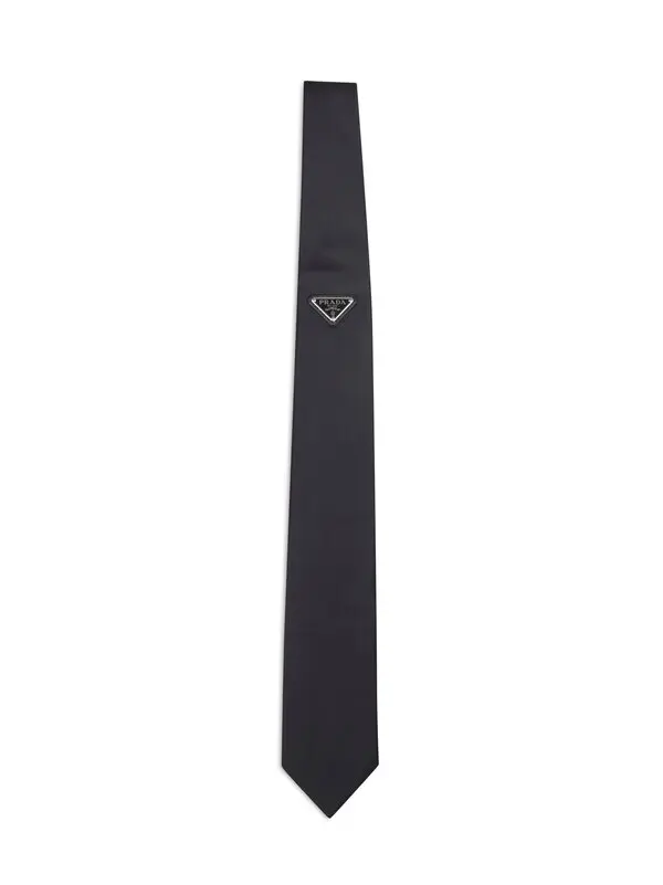 Prada Varie Black Re-nylon Tie - Multicolor