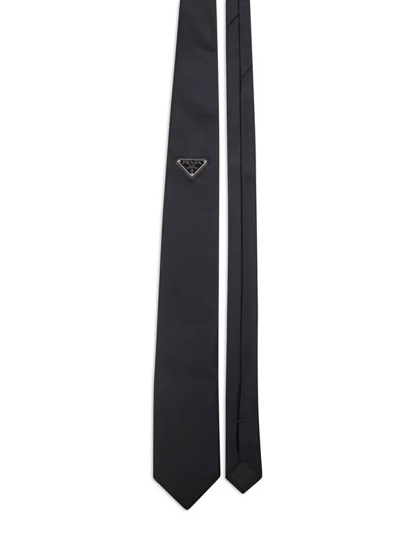 Prada Varie Black Re-nylon Tie