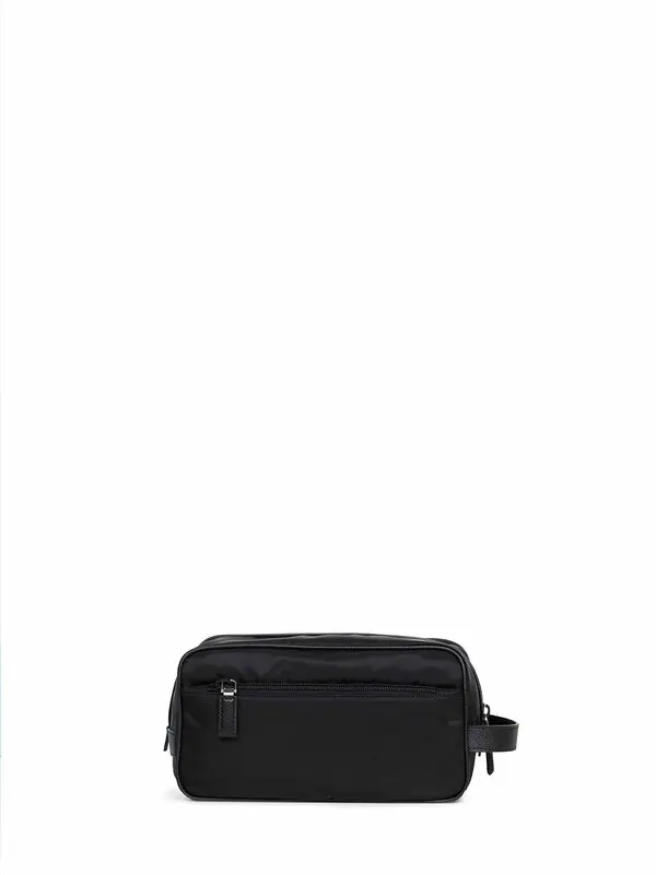 Prada Accessori Pelletteria Black Travel Pouch