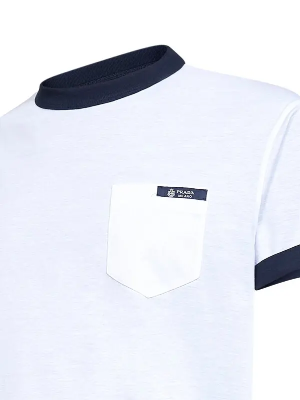 Prada Abbigliamento Reversible Cotton T-shirt