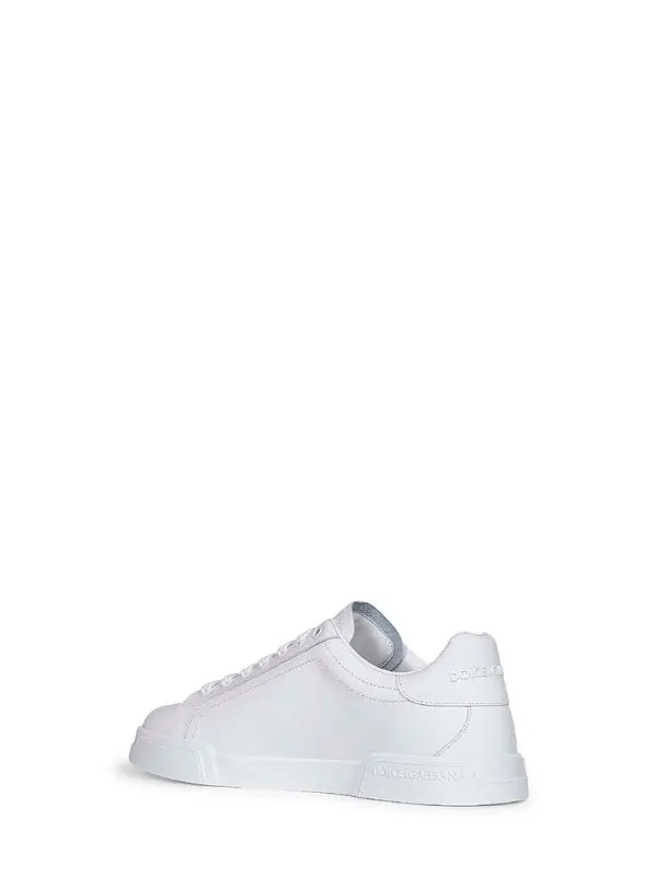 Dolce & Gabbana Calf Leather Portofino Sneakers - Multicolor