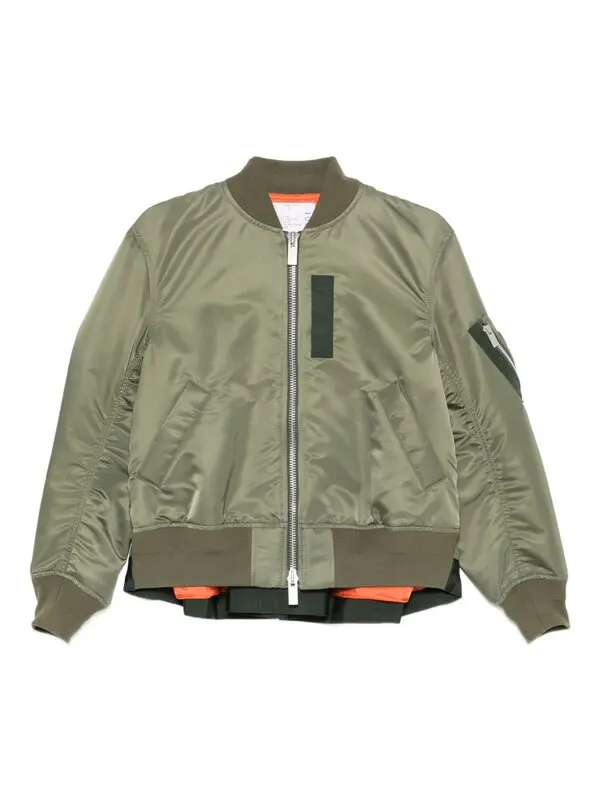 Sacai Nylon Bomber Jacket - Multicolor