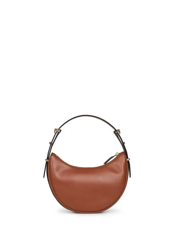 Prada Borse Cognac Arqué Small Shoulder Bag