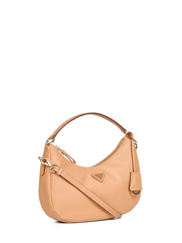Prada Borse Natural Hobo Shoulder Bag