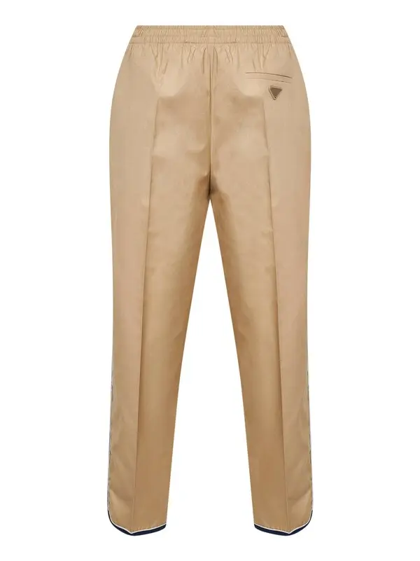 Prada Desert Twill Tapered Leg Trousers
