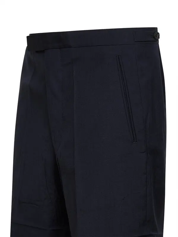 Prada Tailored Virgin Wool And Mohair Bermuda Shorts