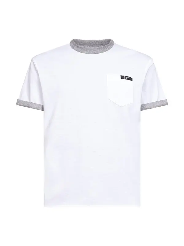 Prada Abbigliamento Reversible Cotton T-shirt - Multicolor