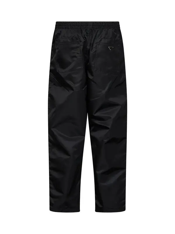 Prada Re-nylon Trousers With Elasticated Waistband