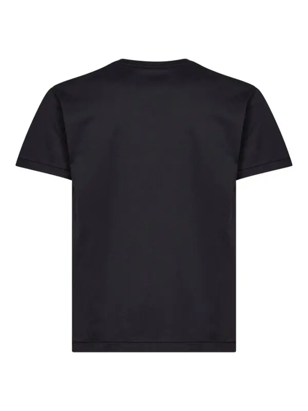 Stone Island Black 60/2 Cotton Jersey Slim-fit T-shirt - Multicolor