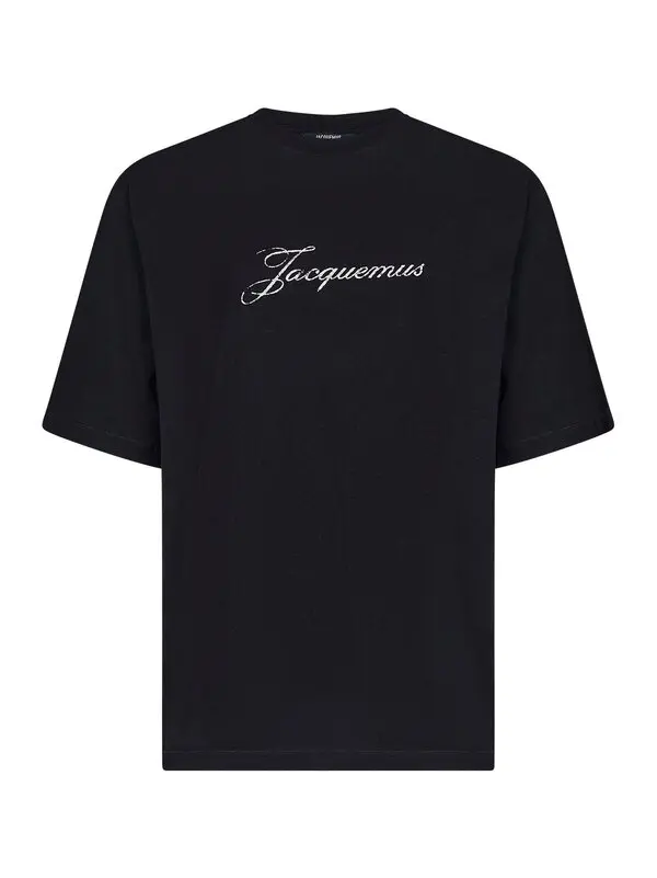 Jacquemus Logo-printed Jersey T-shirt - Multicolor