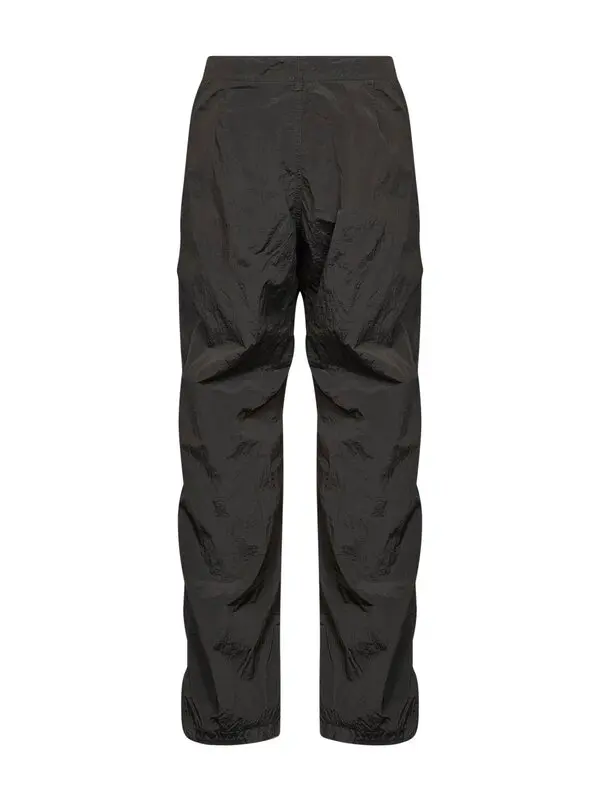 Stone Island Coal Grey Metal Nylon Cargo Trousers
